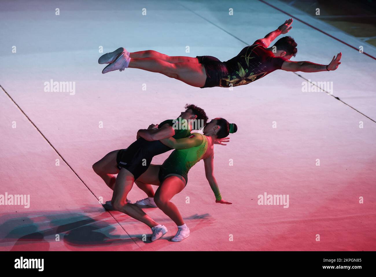 Sara Cutini, Davide Nacci and Francesco Sebastio of Aerobic National ...