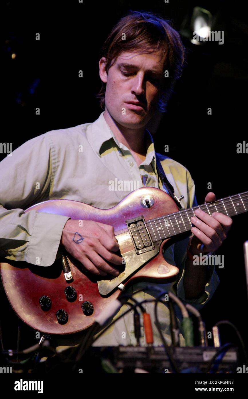 Guitarist and keyboardist ian williams hi-res stock photography and ...