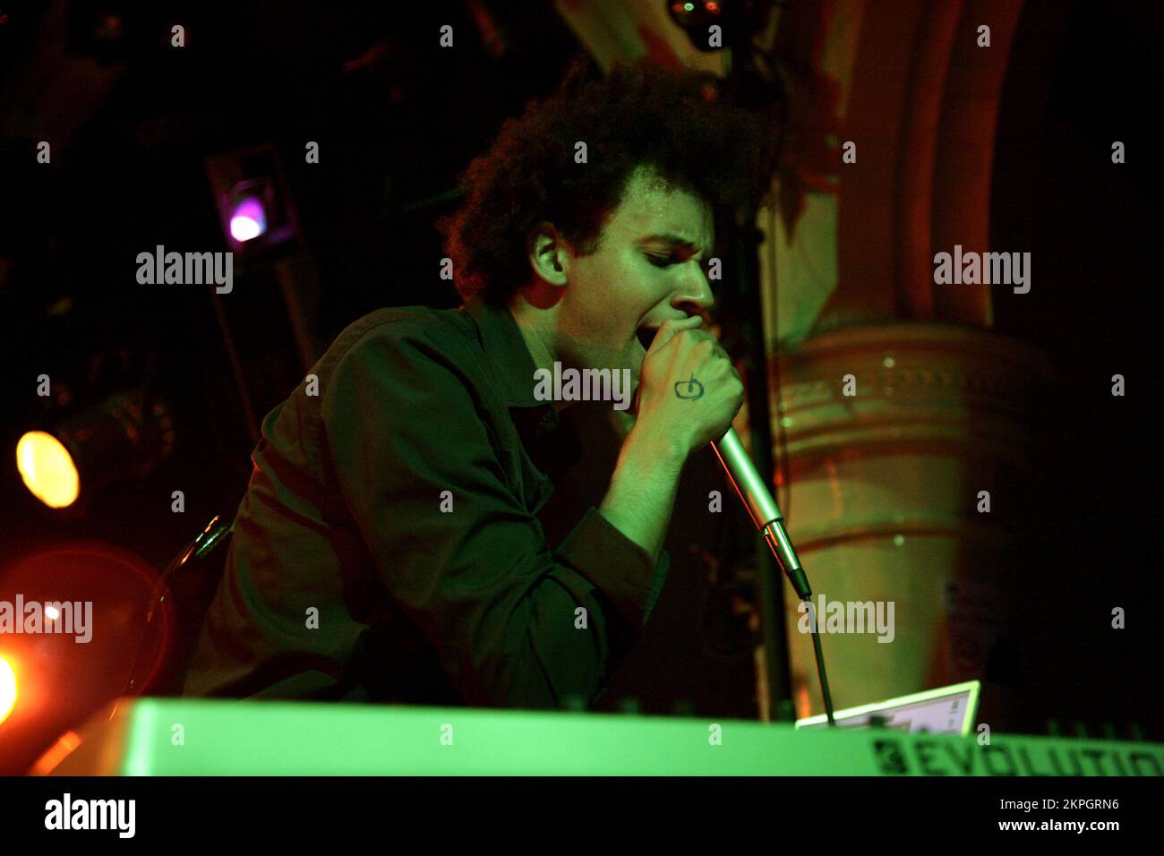 Guitarist and keyboardist tyondai braxton hi-res stock photography and ...