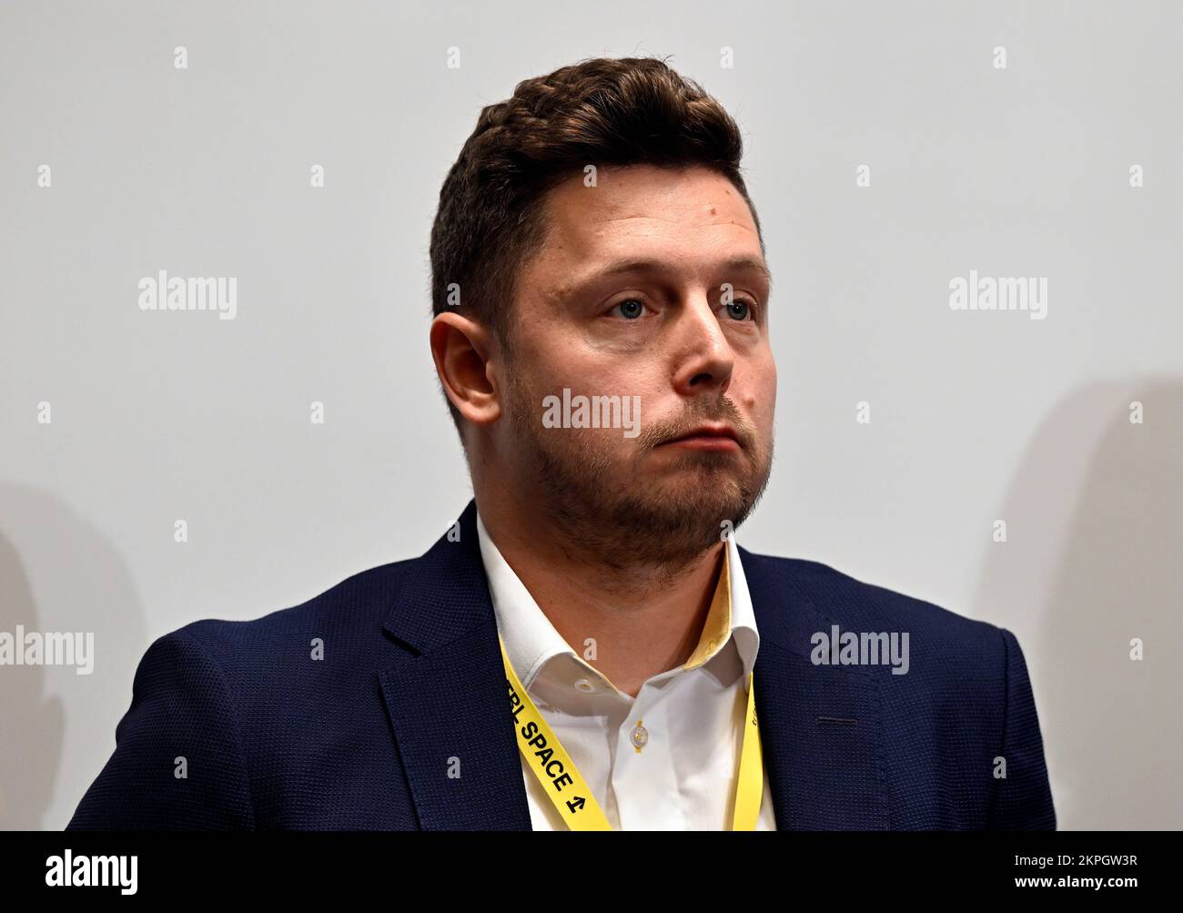 Prague, Czech Republic. 28th Nov, 2022. Petr Kapoun of TRL Space ...