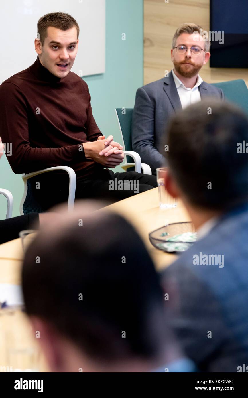 Markus Villig, CEO of BOLT pictured during a visit to the Estonian ...