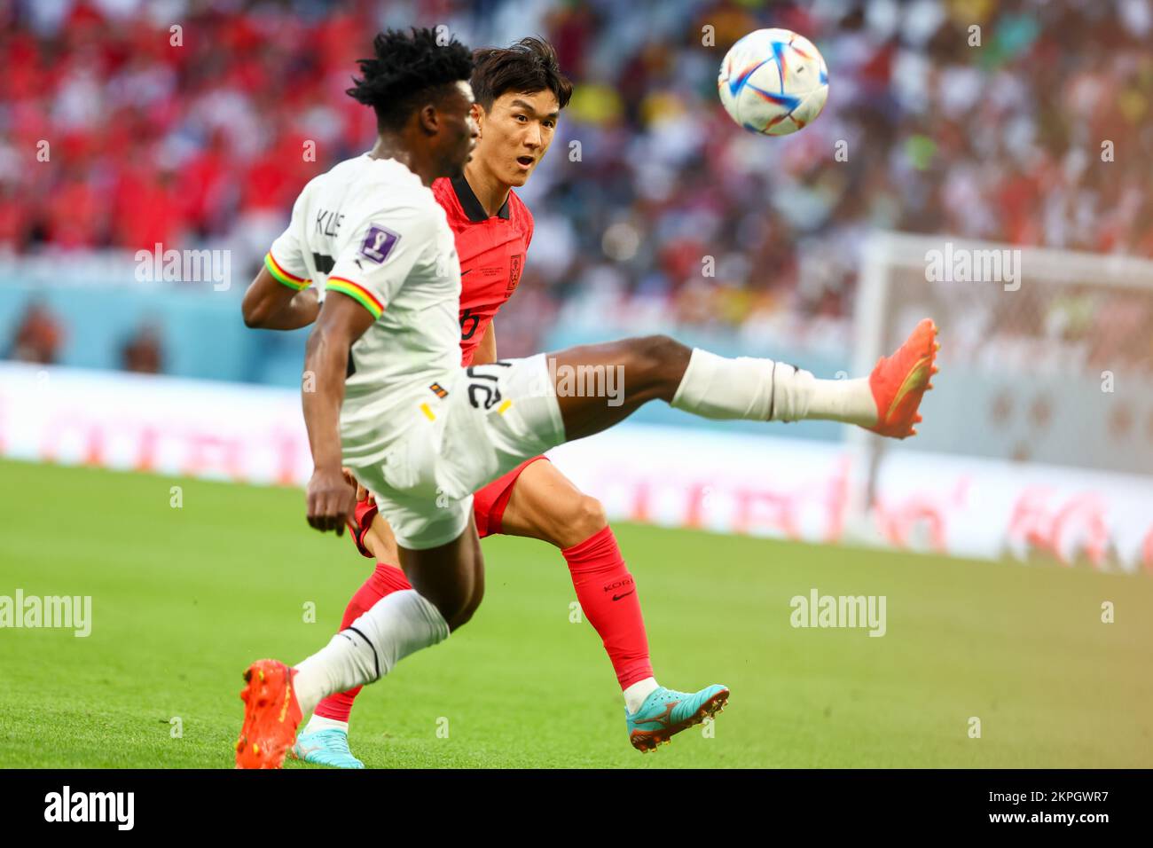 Doha, football, FIFA World Cup 2022, Korea Republic v, Ghana. 28th Nov ...