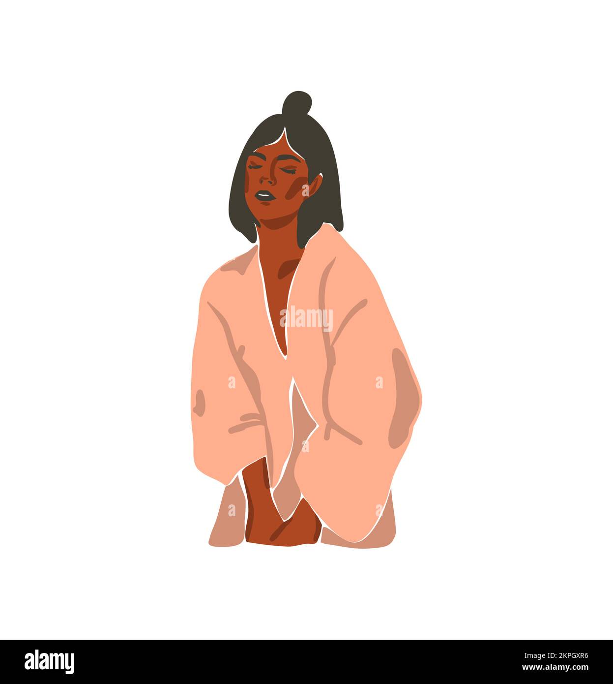 Hand drawn vector abstract stock flat graphic contemporary modern art,aesthetic fashion ...