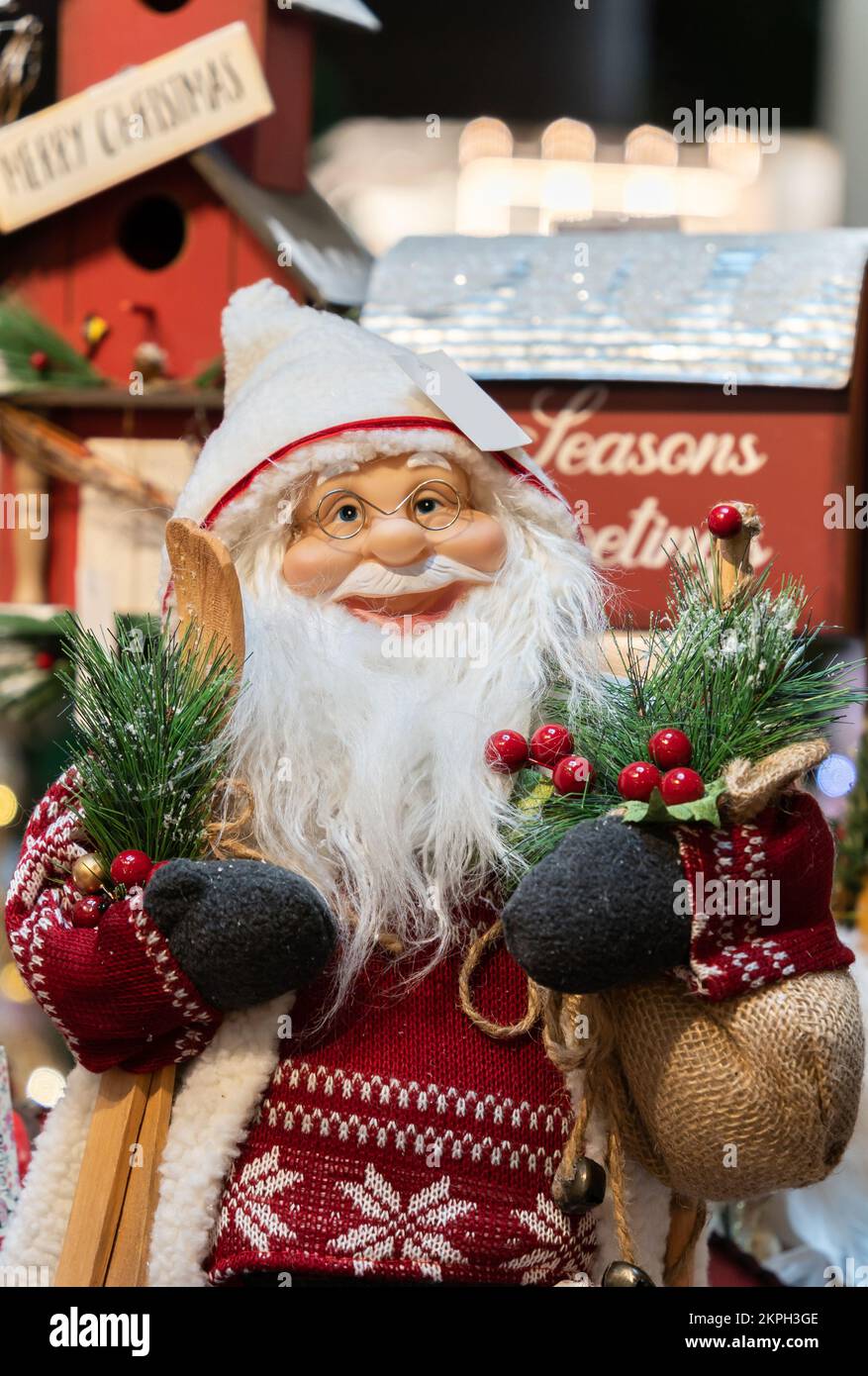 Christmas market stall costume hi-res stock photography and images - Alamy