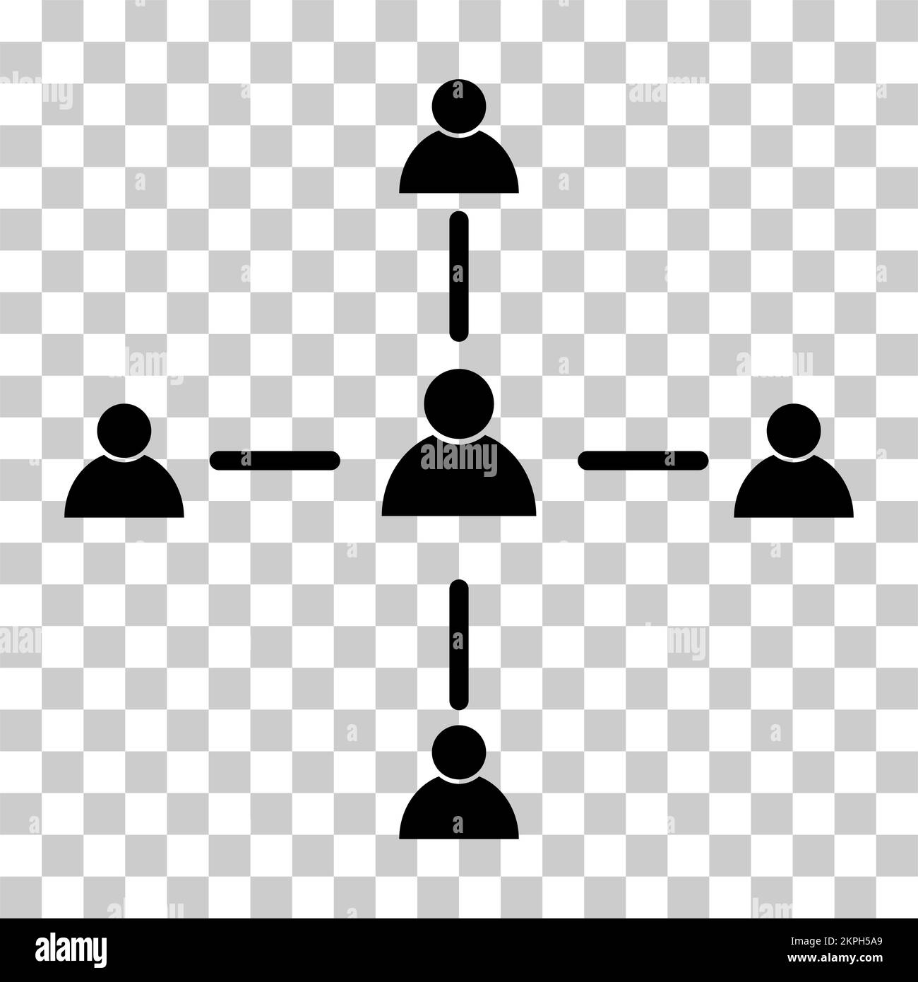 Employee engagement community vector icon, person flat web symbol ...