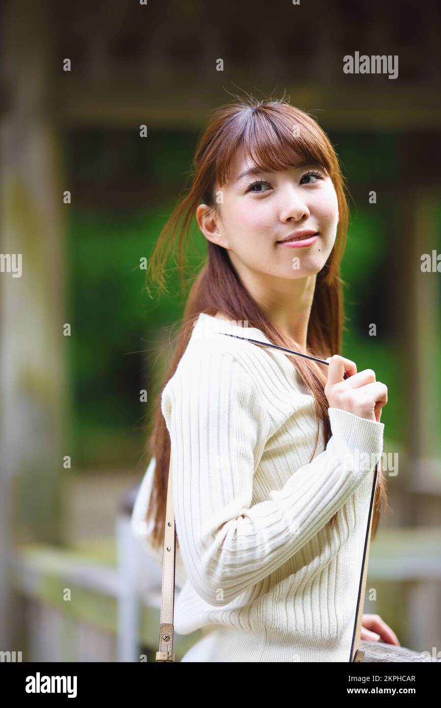 Young Japanese woman Stock Photo - Alamy