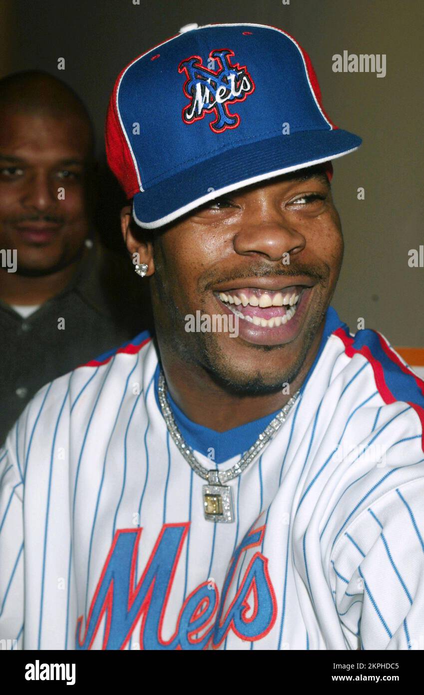 Busta Rhymes attends the premiere of "Bad Boys II" at Loew's 42nd ...