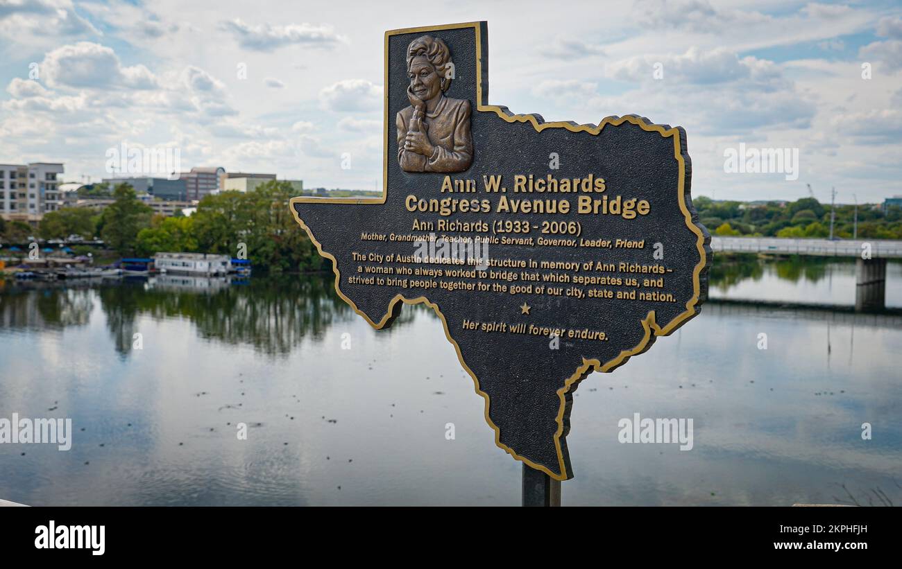Ann richards congress bridge hi-res stock photography and images - Alamy