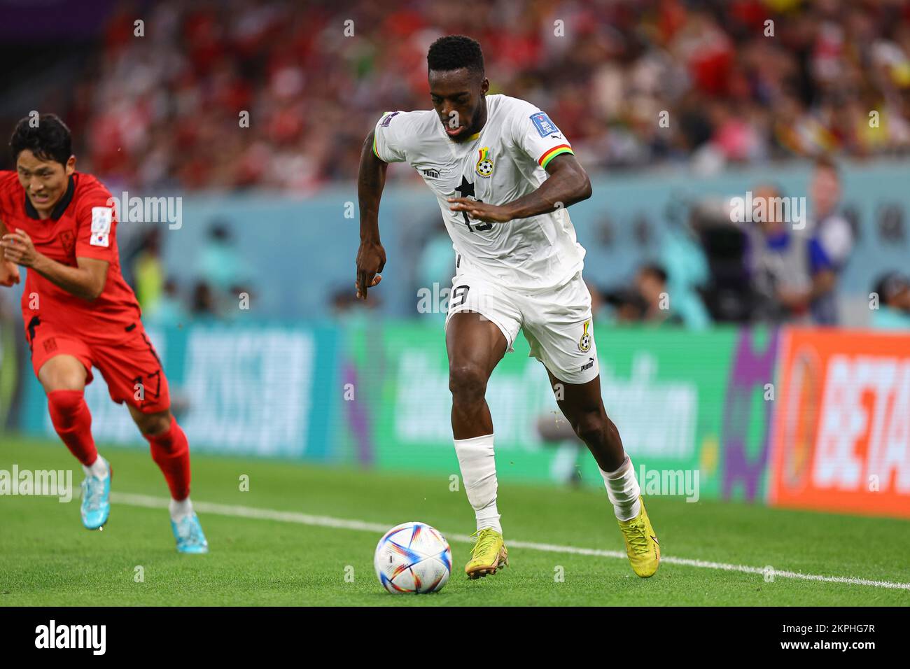 Inaki Williams during the FIFA World Cup Qatar 2022 Group H match ...