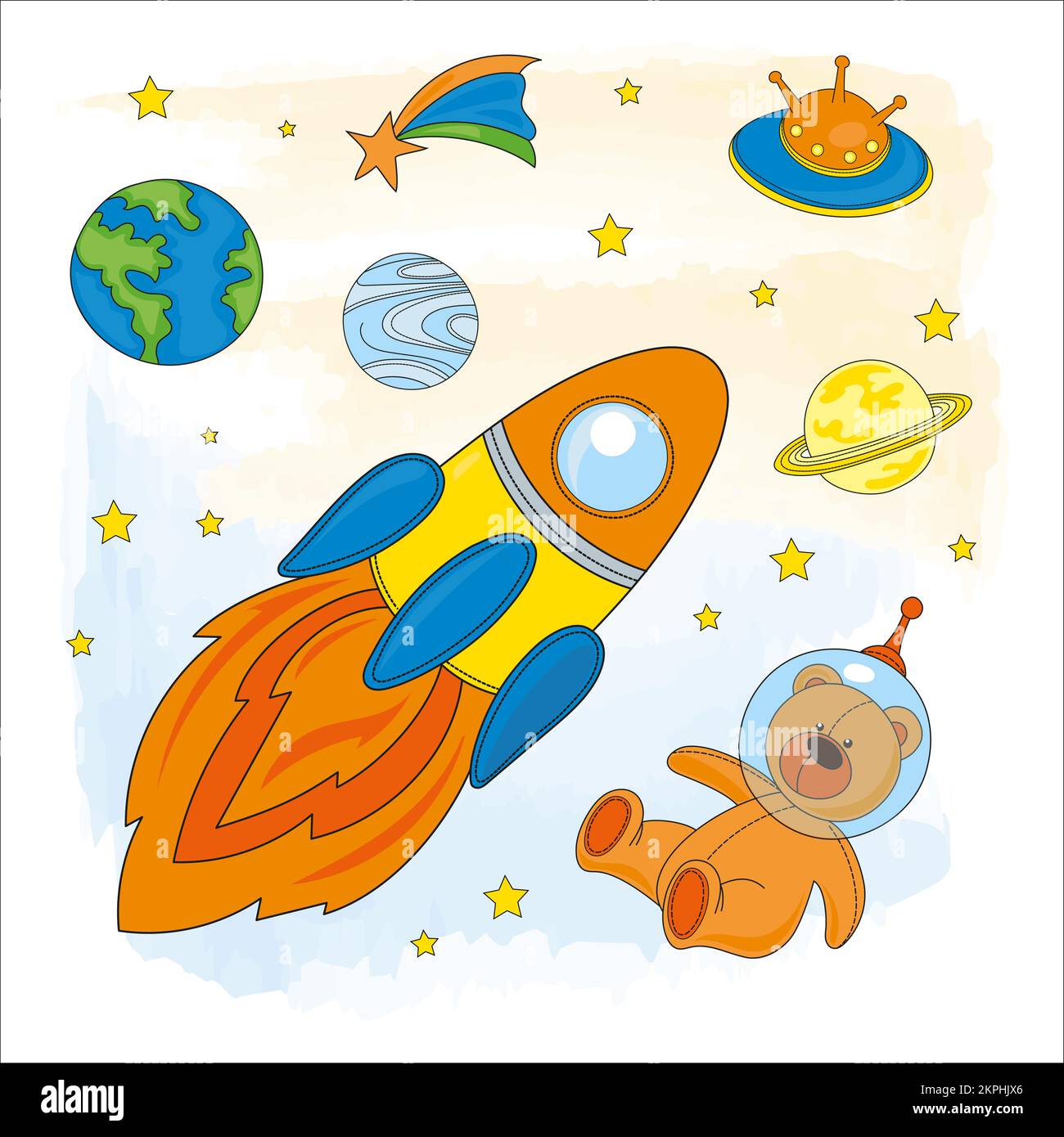 Astronaut Spaceship Clip Art