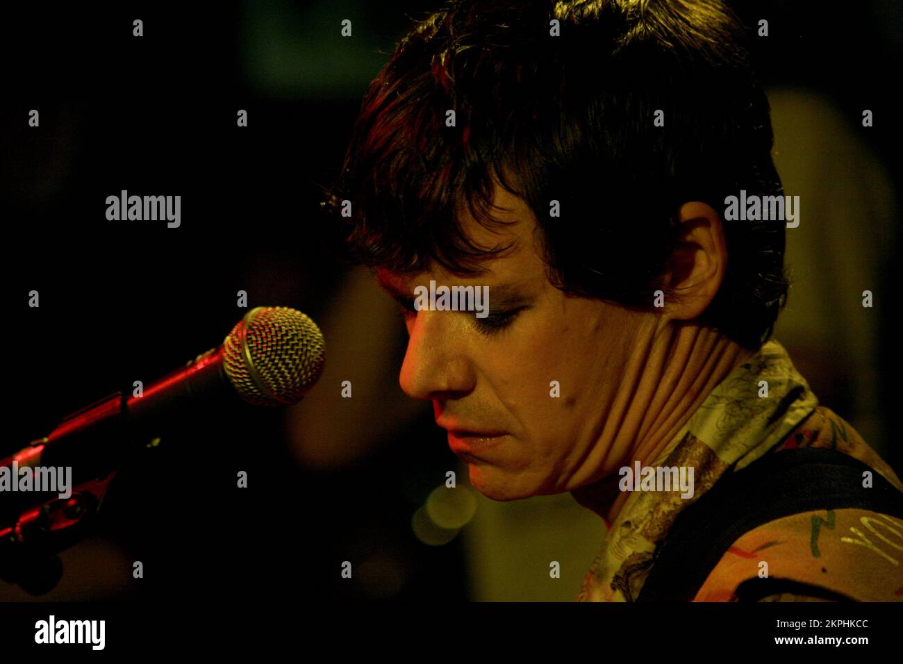 Chicago based pop rock singer Bobby Conn (real name Jeffrey Stafford ...