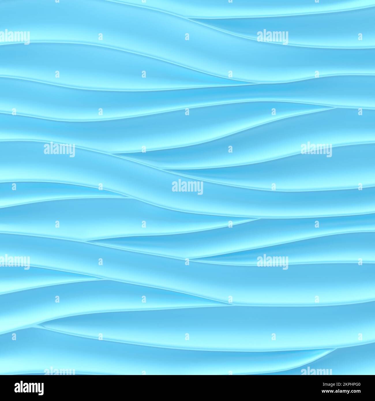 3d Abstract waves Background. Light blue rendered abstaction. 3d ...