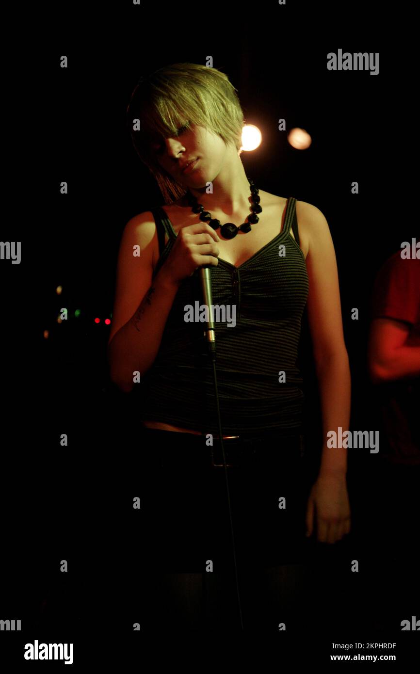 ROLO TOMASSI, YOUNG, 2008: Singer Eva Spence (now Eva Korman) of ...