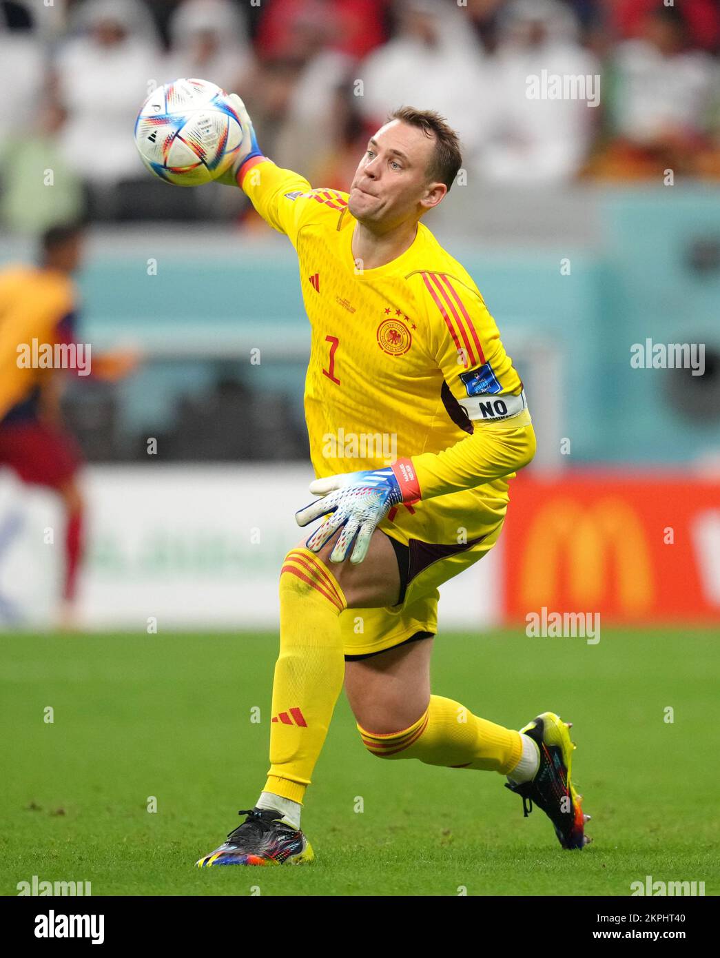 Germany goalkeeper Manuel Neuer during the FIFA World Cup Group E match ...