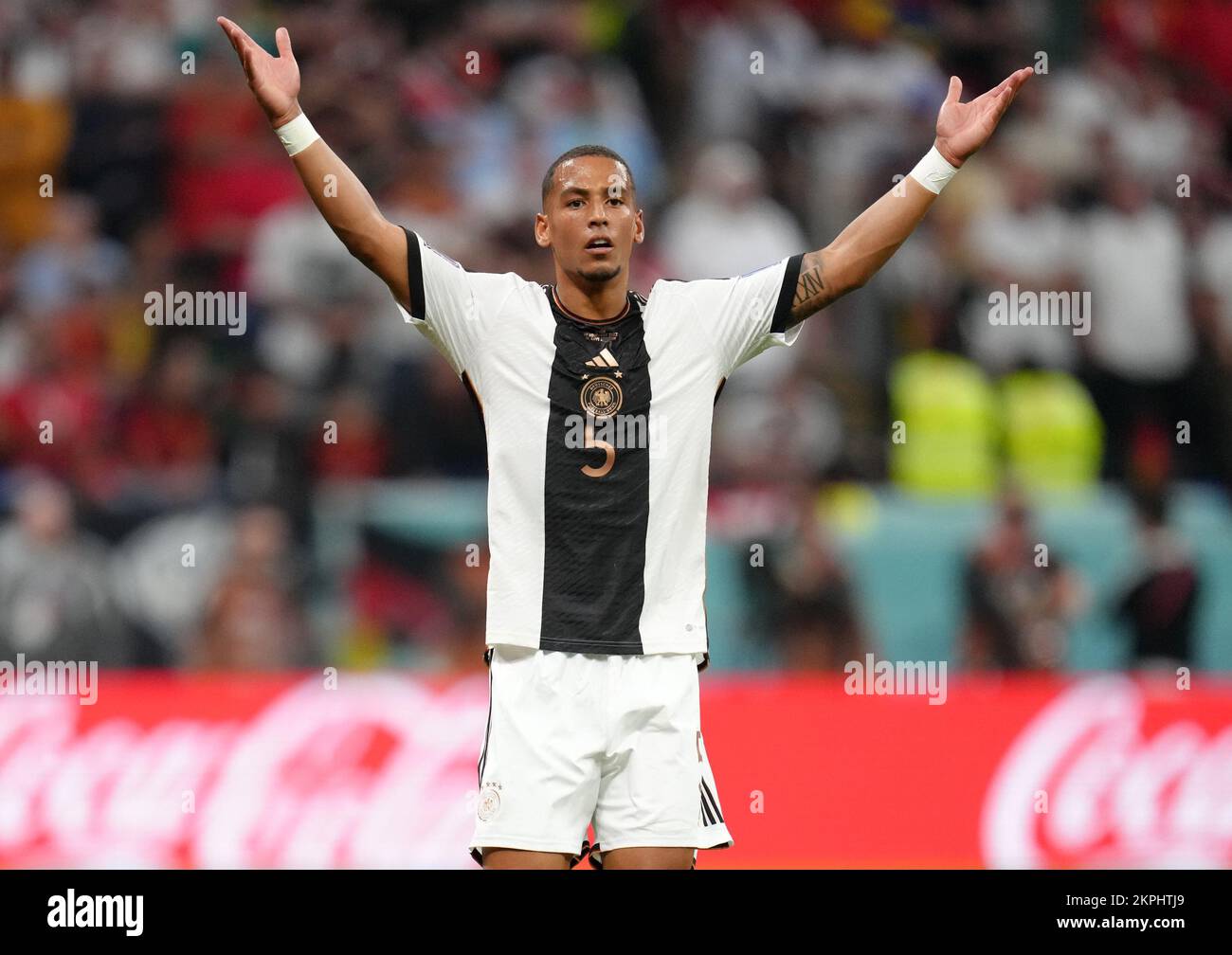 Germany's Thilo Kehrer during the FIFA World Cup Group E match at the ...