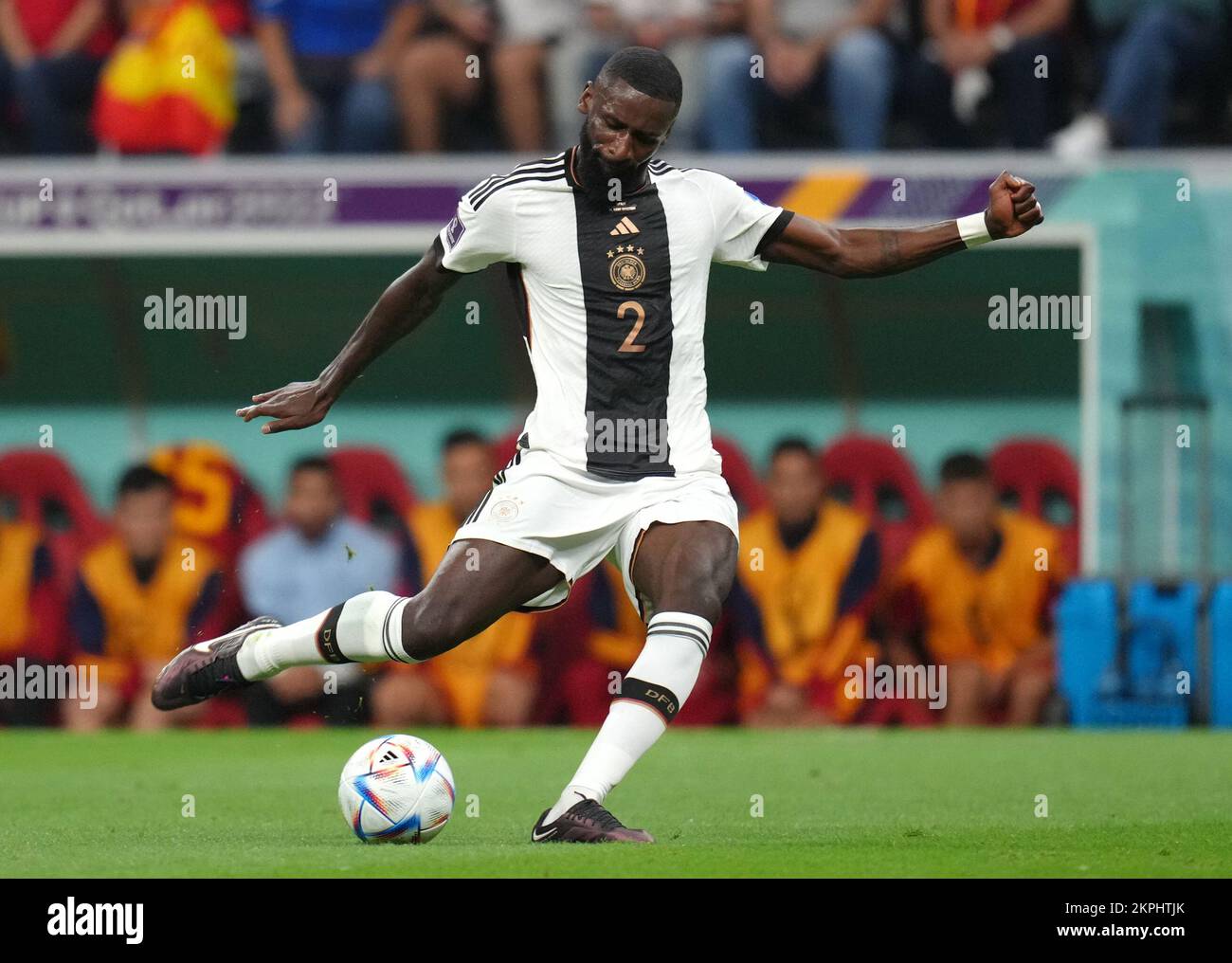 Germany's Antonio Rudiger during the FIFA World Cup Group E match at ...