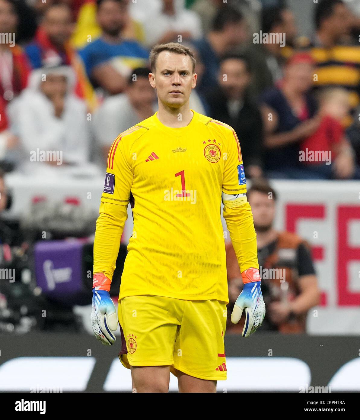 Germany goalkeeper Manuel Neuer during the FIFA World Cup Group E match ...