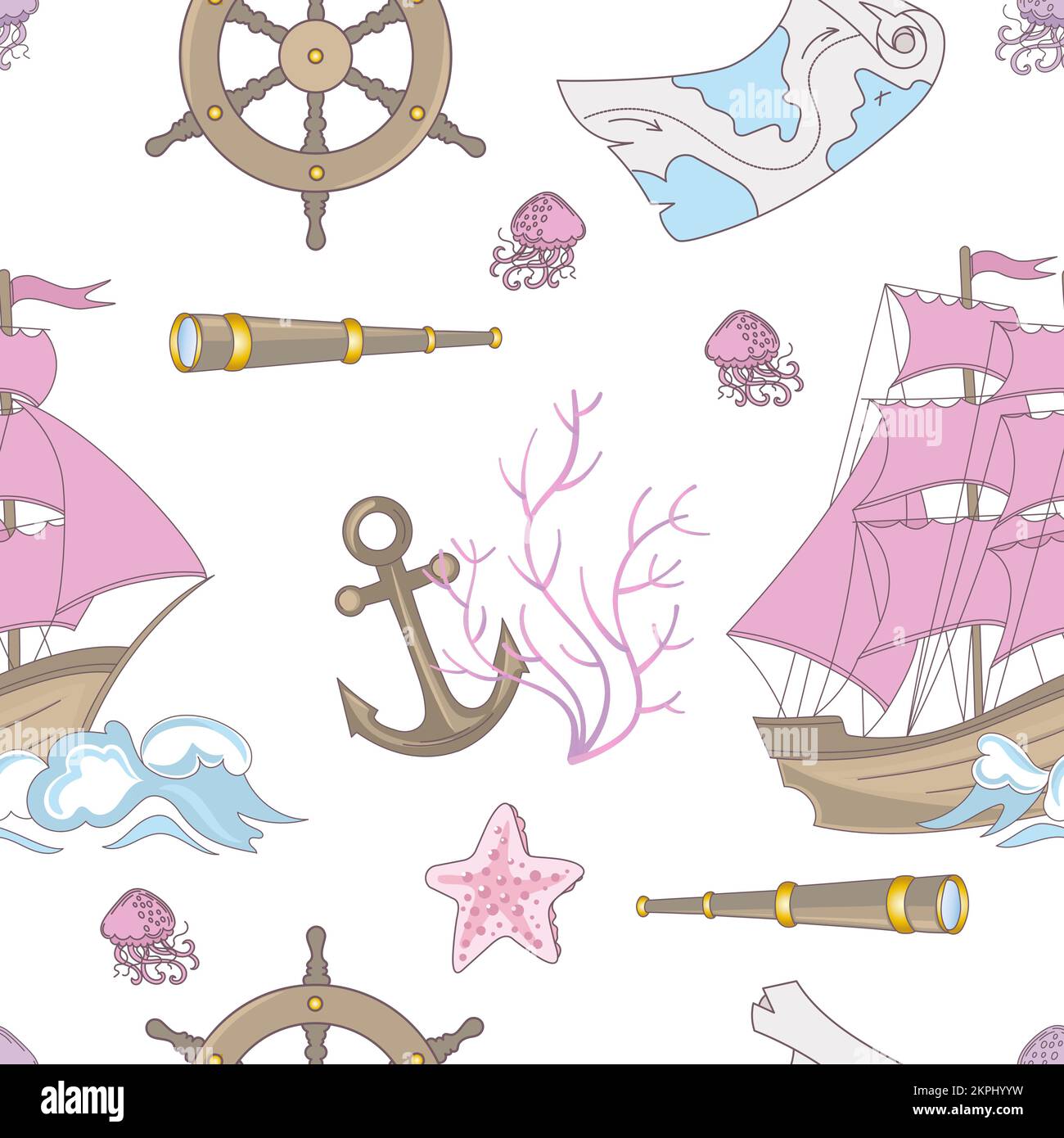 Pink corvette Stock Vector Images - Alamy