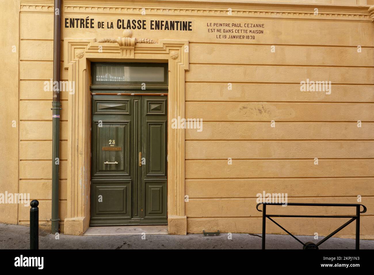 Paul Cezanne's Birth House, Aix-en-Provence, France Stock Photo - Alamy