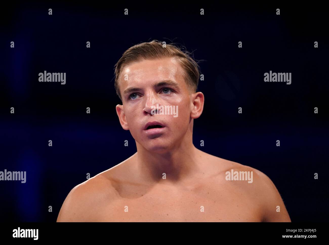 Dennis McCann in the super bantam weight bout at The O2, London ...