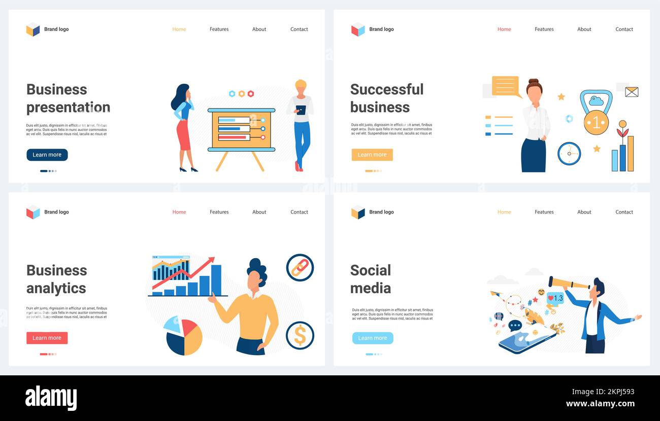 Business presentation and financial data research, analytics and ...