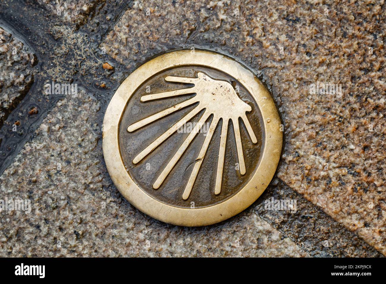 The Shell of Saint James - The Camino de Santiago in Nantes near the ...