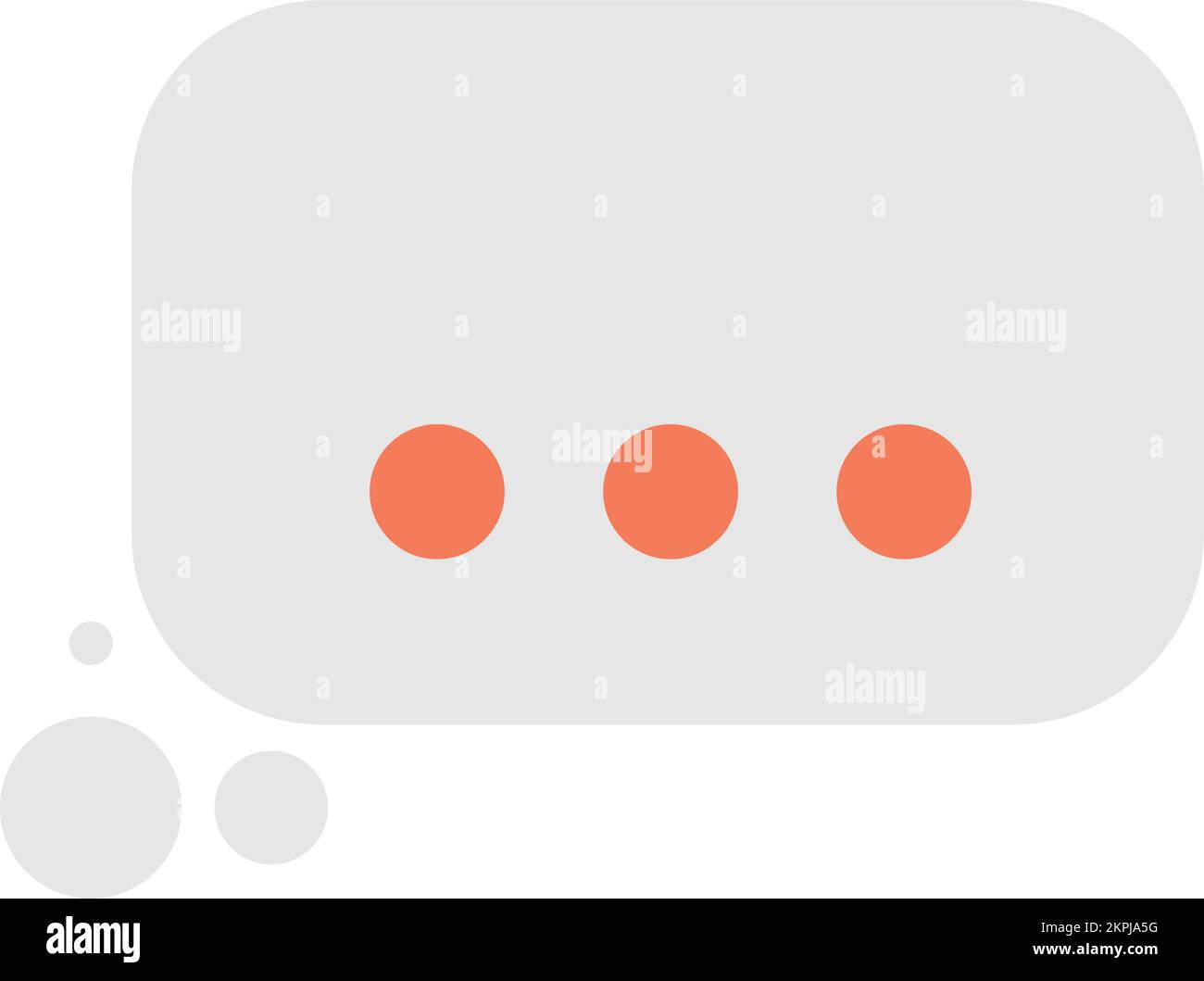 Message boxes and chats illustration in minimal style isolated on ...