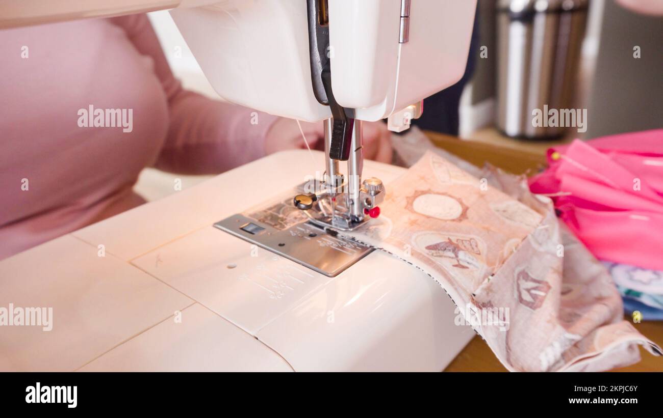 Sewing face masks Stock Photo - Alamy