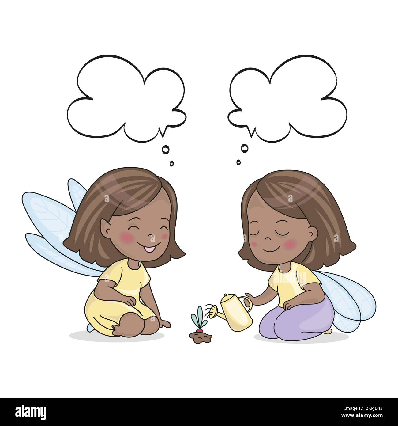 Two girls talking party Stock Vector Images - Alamy