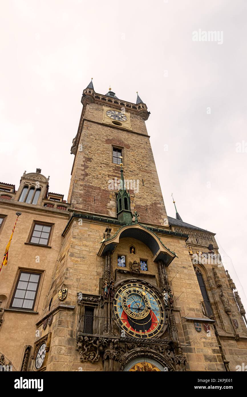 Prague Czech Republic April 25, 2022. Architecture of the city Stock ...