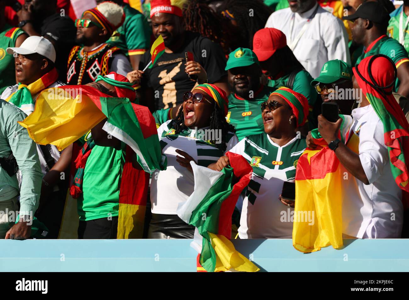 Al Wakrah, Qatar. 28th Nov, 2022. Cameroon team group (CMR) Football ...