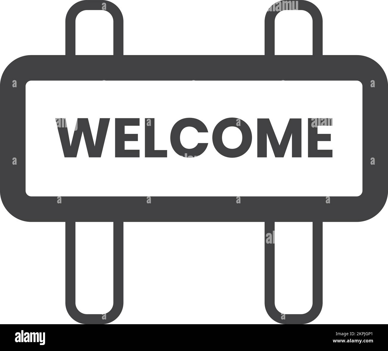 Wedding welcome sign Stock Vector Images - Alamy
