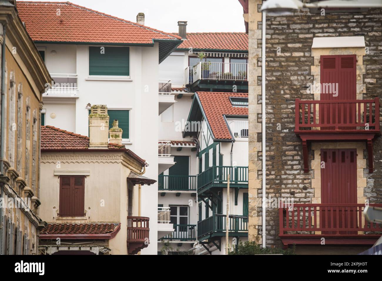 Biarritz France, city center Stock Photo - Alamy