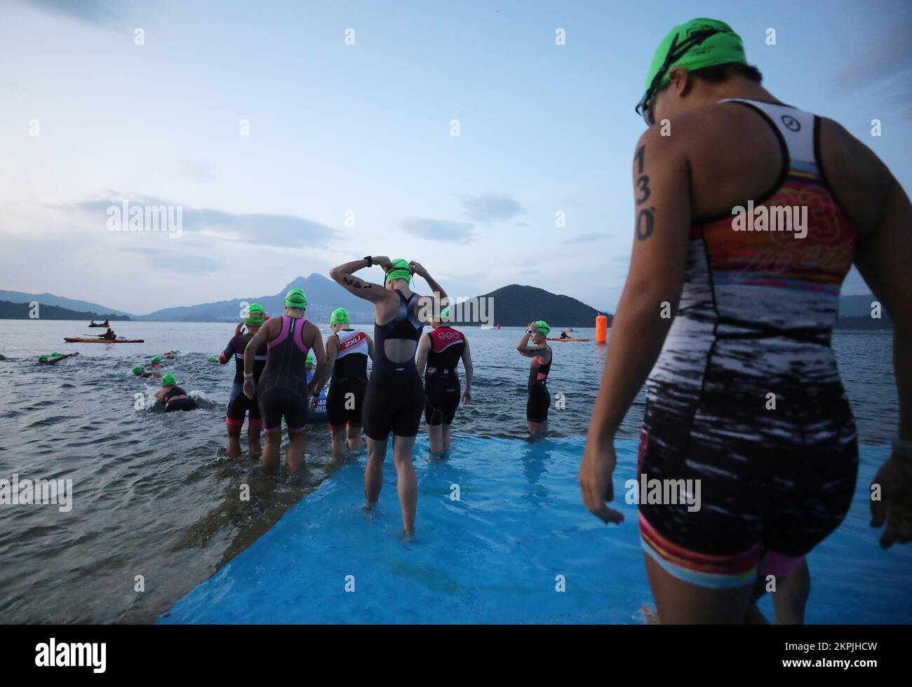 Hong Kong Triathlon Championships is held in Tai Mei Tuk. 16OCT22 SCMP ...