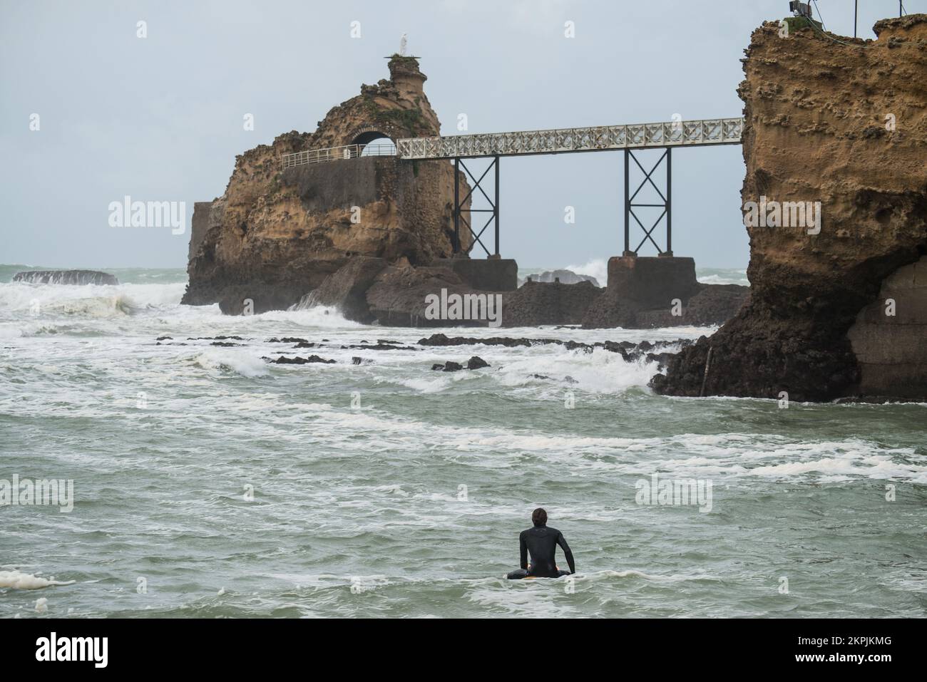 Biarritz France, city center Stock Photo - Alamy