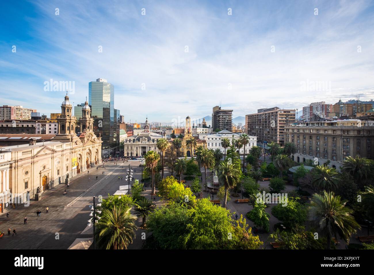 Plaza principal de santiago hi-res stock photography and images - Alamy