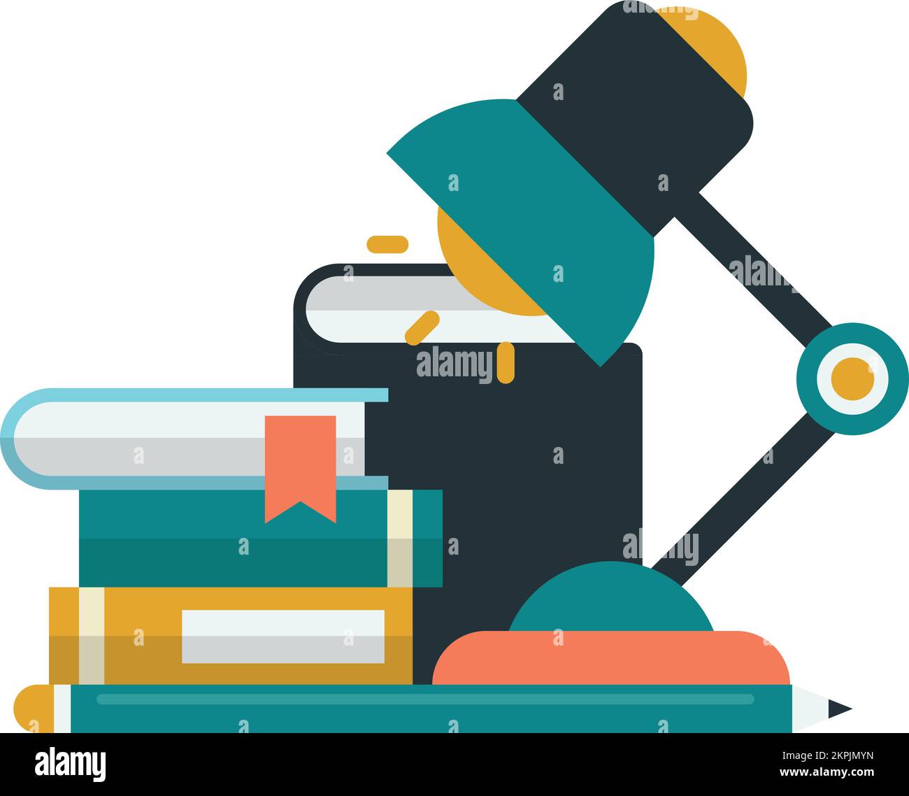 Lamp stack background Stock Vector Images - Alamy