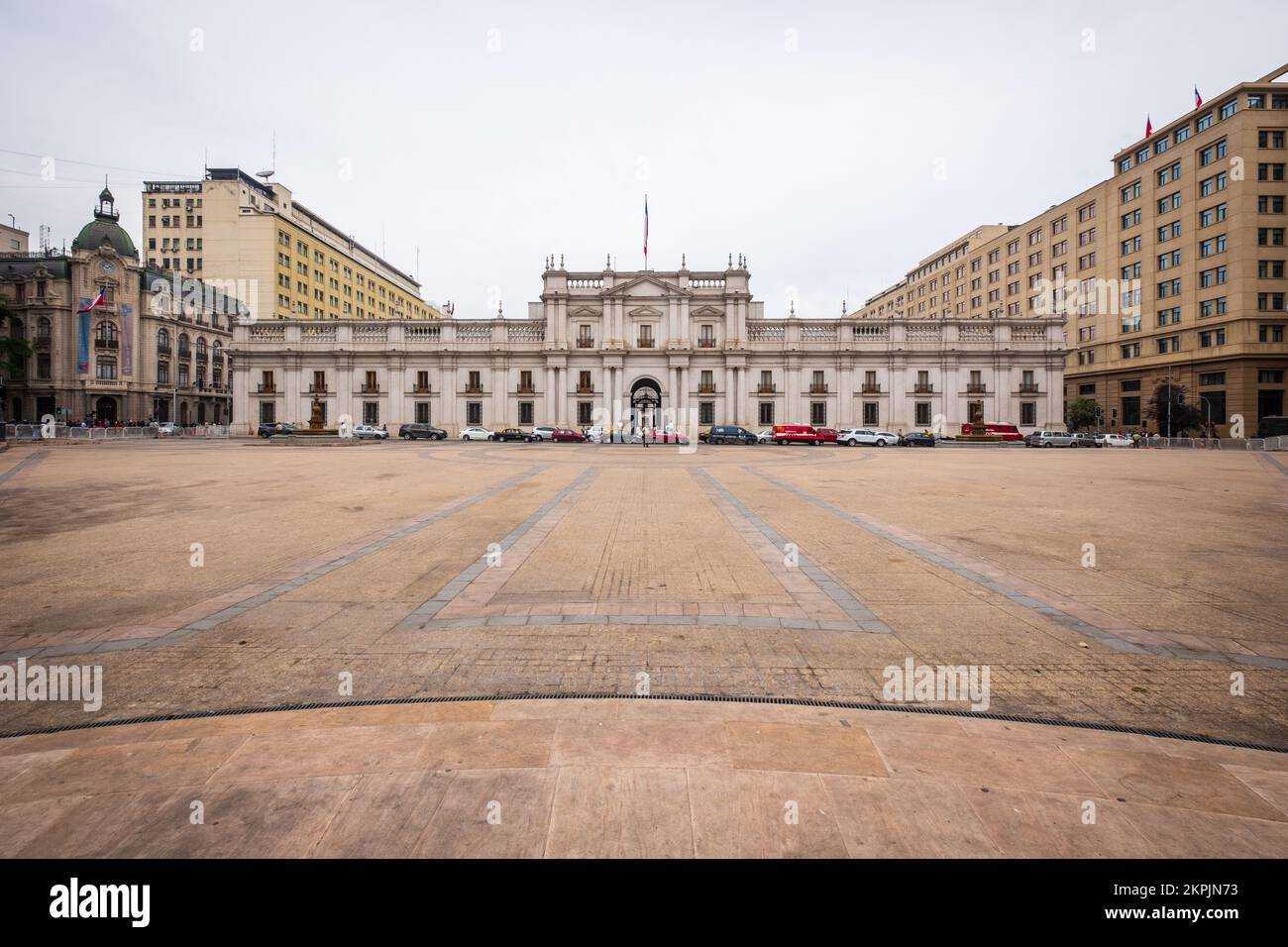 Palacio de la Moneda (La Moneda Palace) in Downtown Santiago, Chile ...