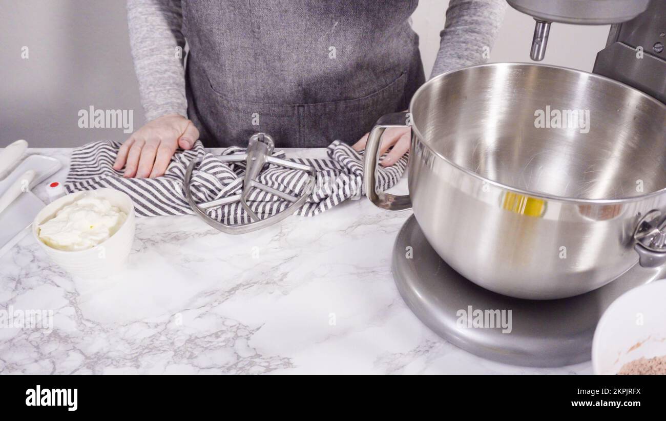 Red velvet cupcake Stock Photo - Alamy