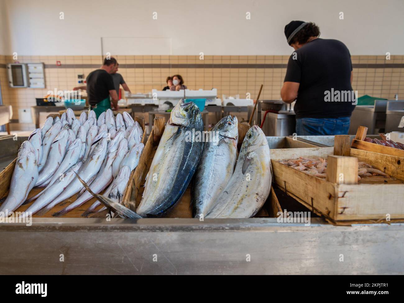 Details from the fish market in Sicily Stock Photo - Alamy