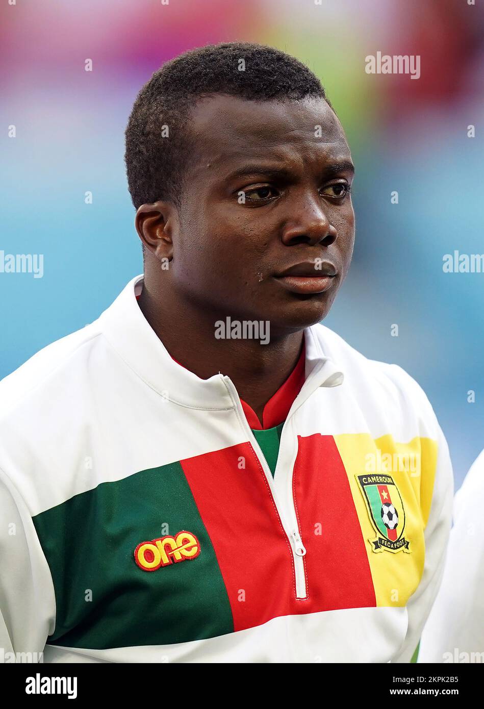 Cameroon's Tolo Nouhou during the FIFA World Cup Group G match at the ...