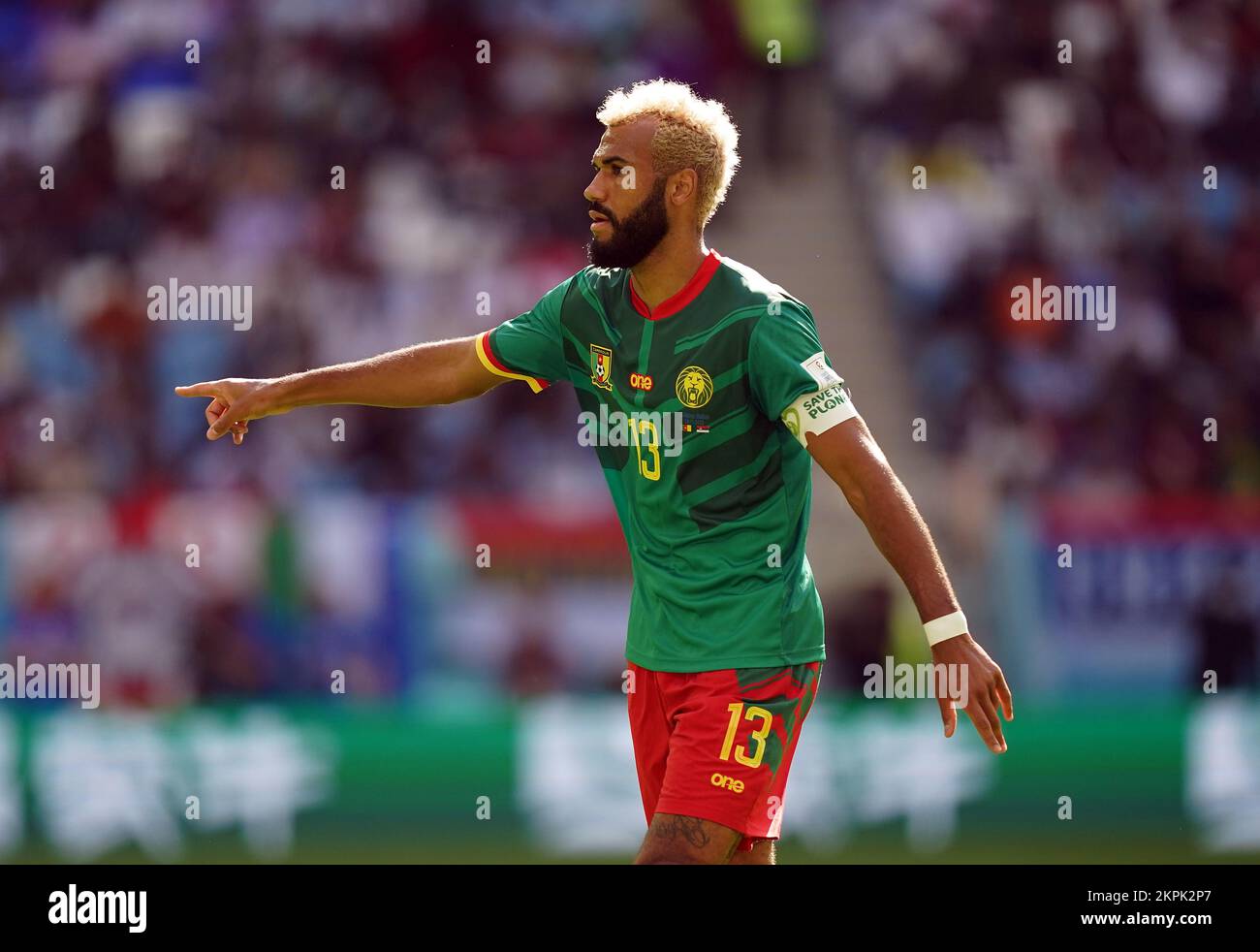 Cameroon's Eric Maxim Choupo-Moting during the FIFA World Cup Group G ...