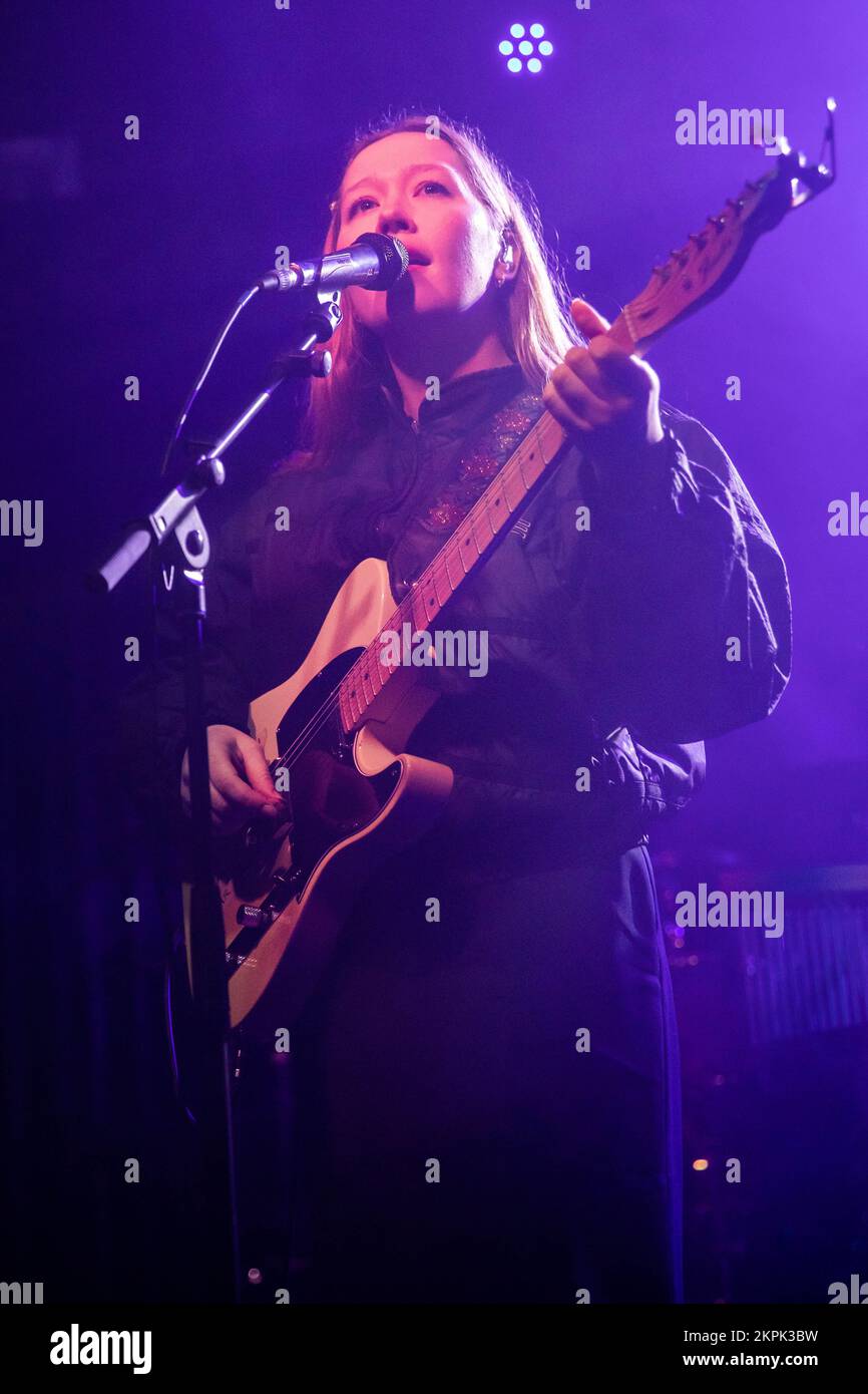 Milan Italy. 27 November 2022. The Australian singer/songwriter JULIA ...