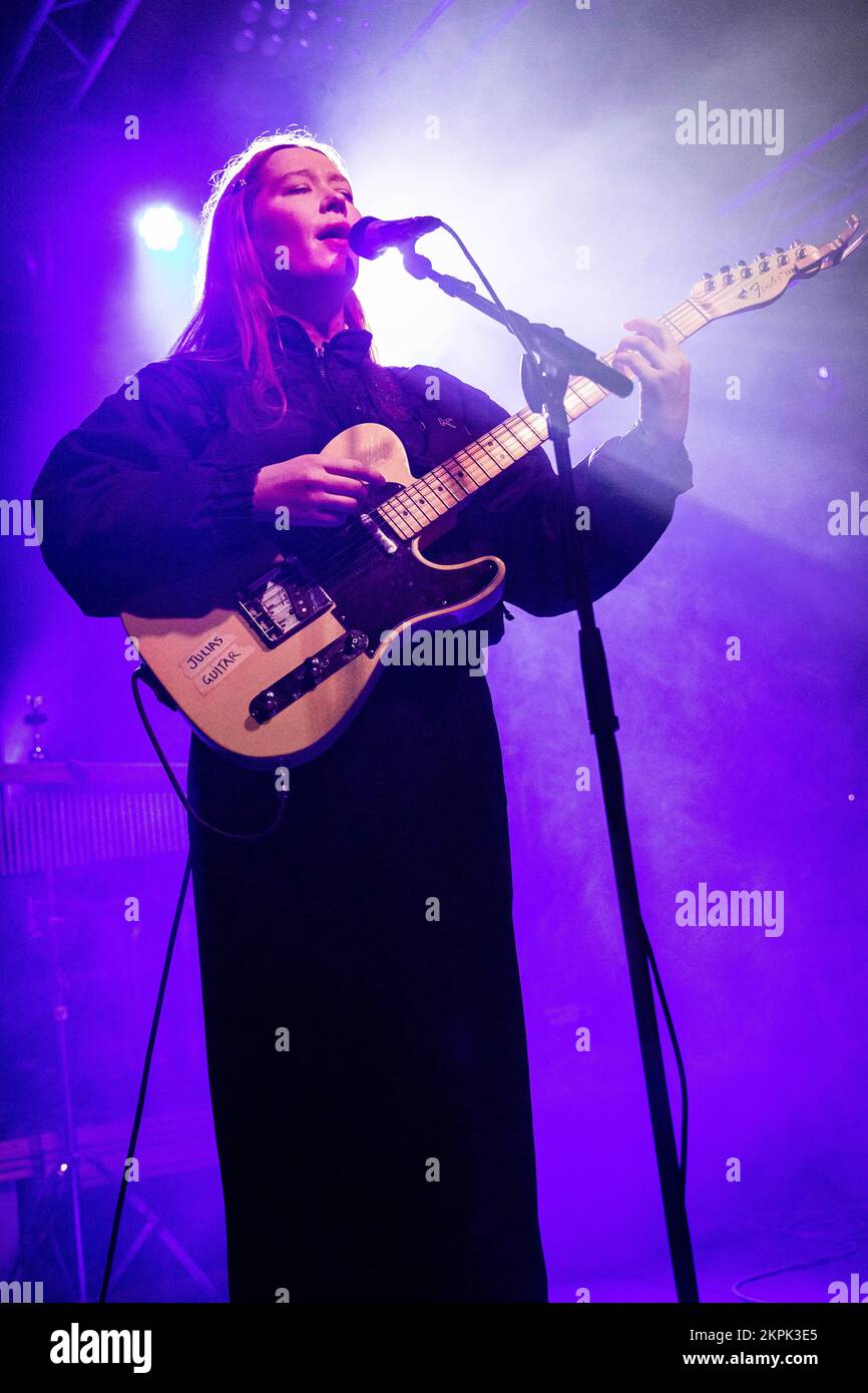 Milan Italy. 27 November 2022. The Australian singer/songwriter JULIA ...