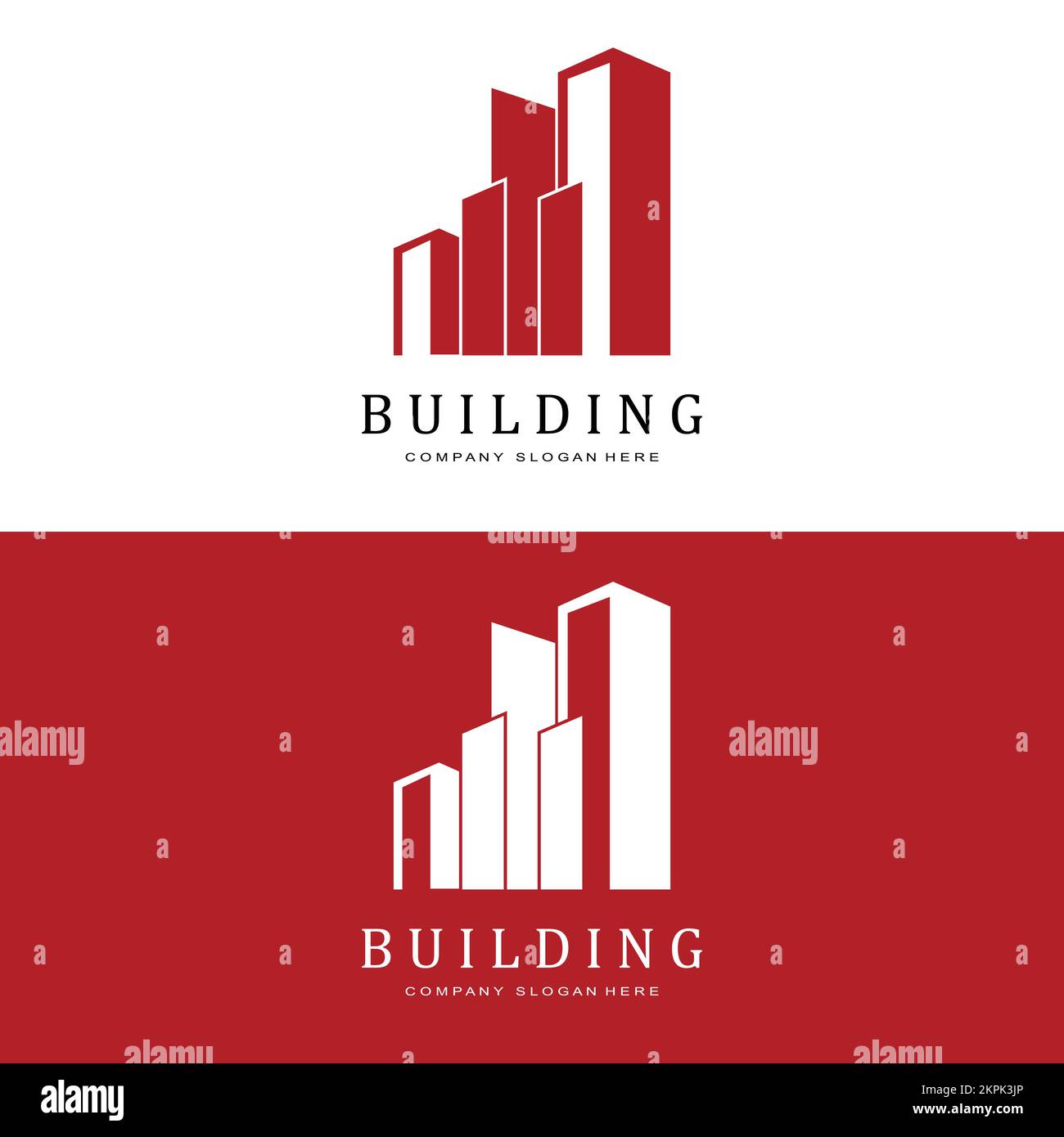 Building Logo, Residential Architect Vector, Design Suitable For ...