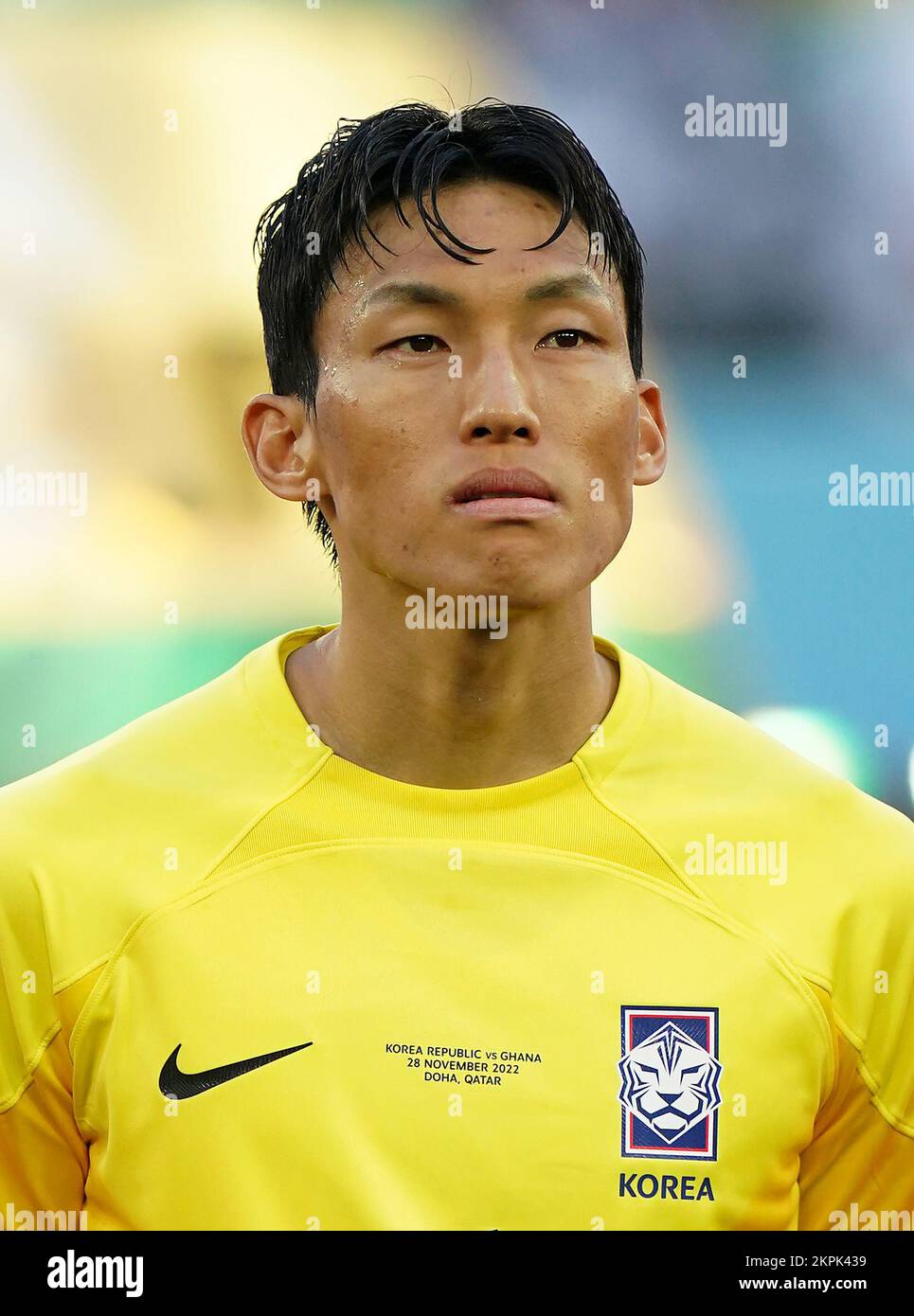 South Korea goalkeeper Kim Seung-gyu during the FIFA World Cup Group H ...
