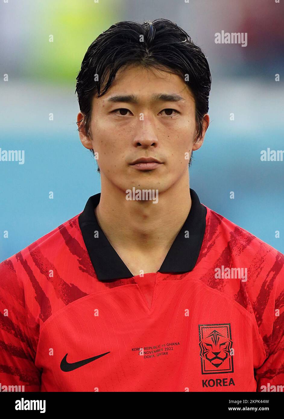 South Korea's Cho Gue-sung during the FIFA World Cup Group H match at ...