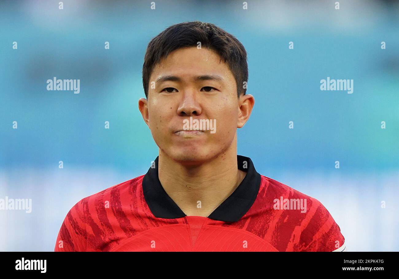 South Korea's Kwon Chang-hoon during the FIFA World Cup Group H match ...