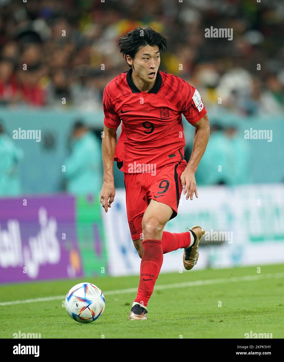 South Korea's Cho Gue-sung during the FIFA World Cup Group H match at ...