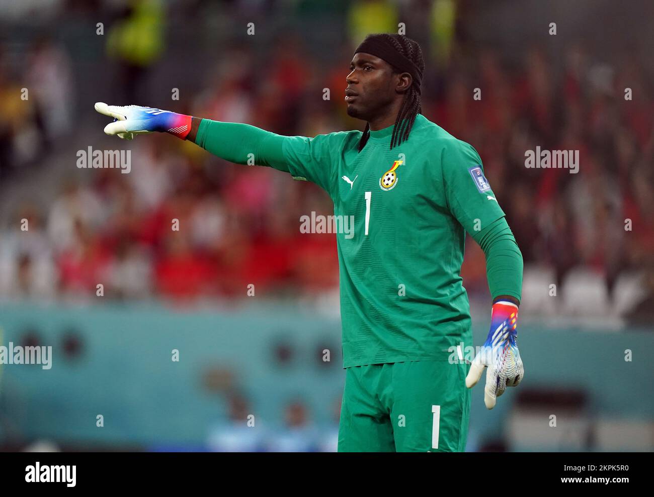Ghana goalkeeper Lawrence Ati-Zigi during the FIFA World Cup Group H ...